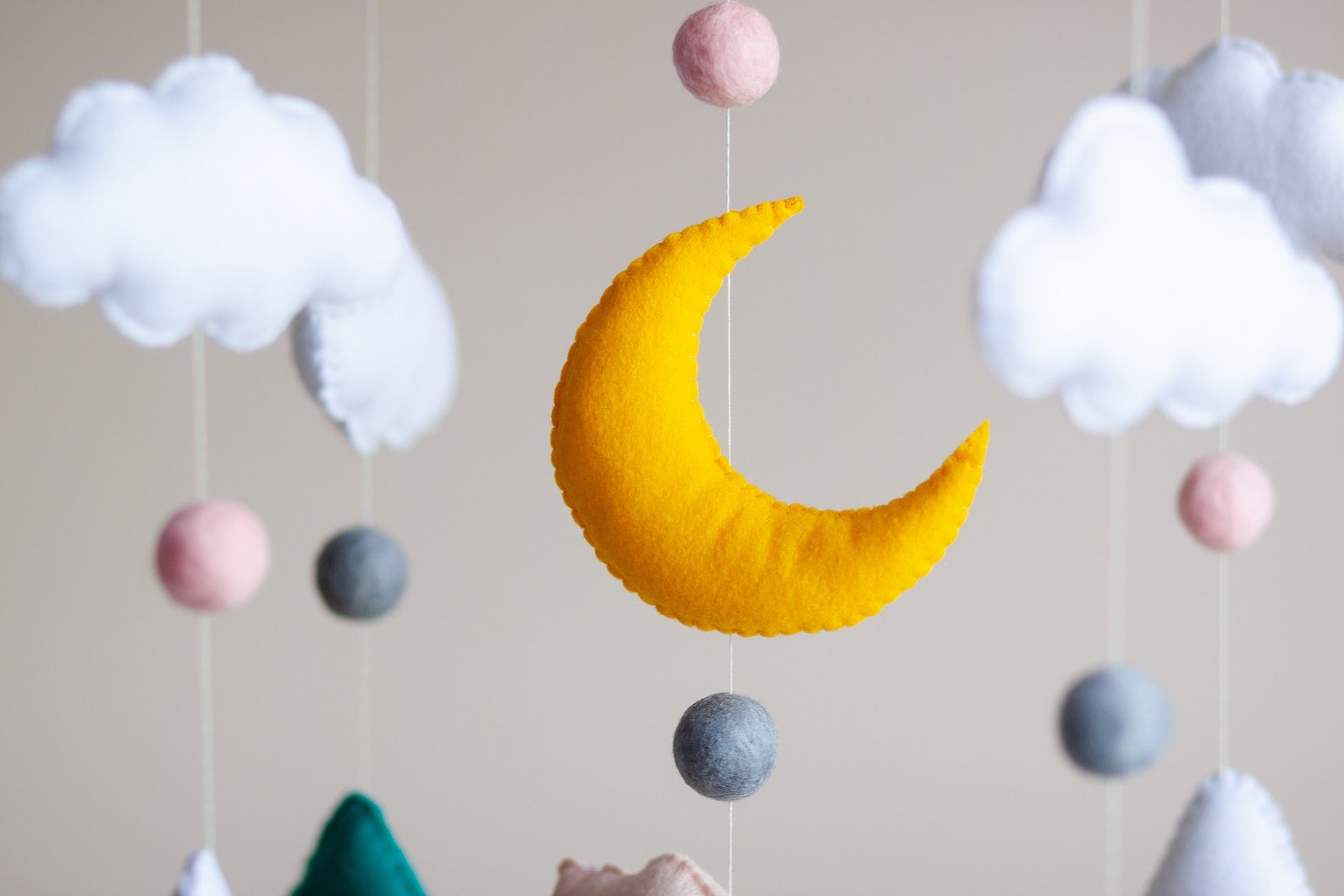 Bear Baby Mobile Woodland Mobile Bear Mobile Mobile | Etsy