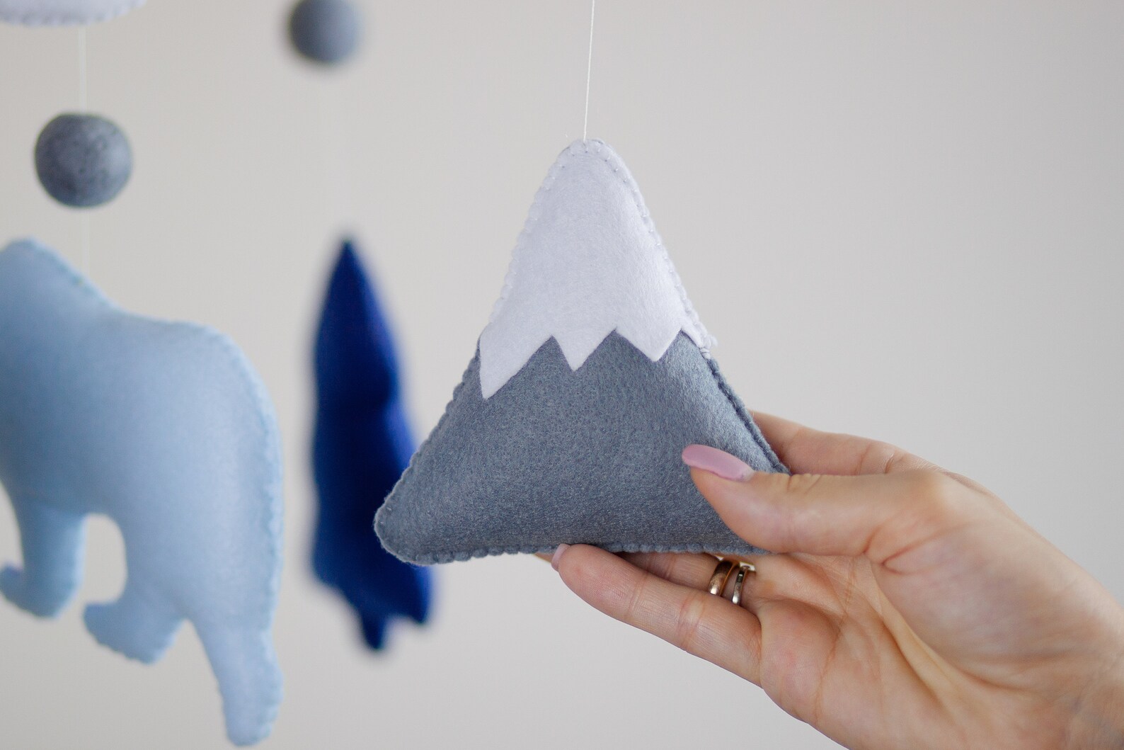 BEAR Baby Mobile Woodland Mobile Bear Mobile Mobile | Etsy