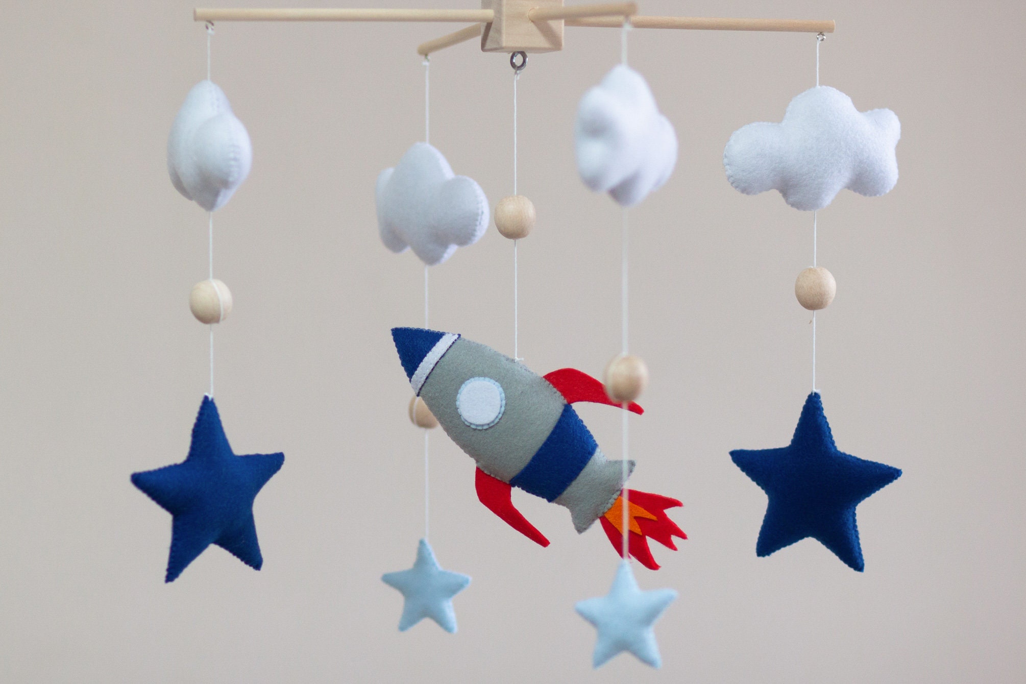 Space Baby Mobile Baby Crib Mobile Space Nursery Nursery - Etsy UK