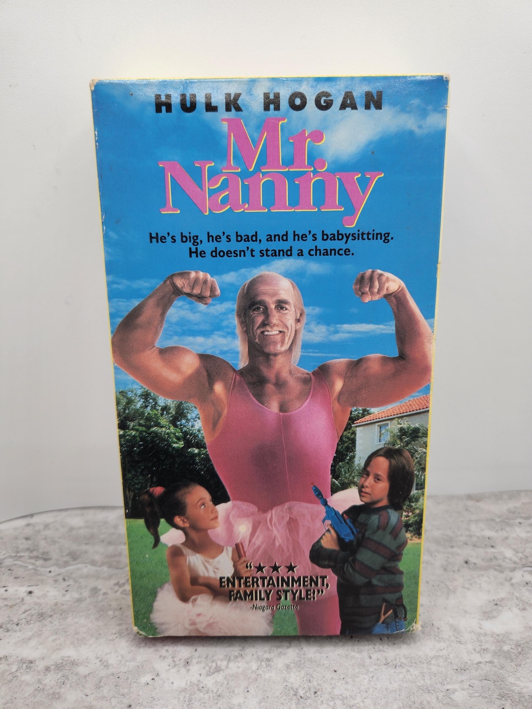 Mr. Nanny Featuring Hulk Hogan VHS Tape - Etsy