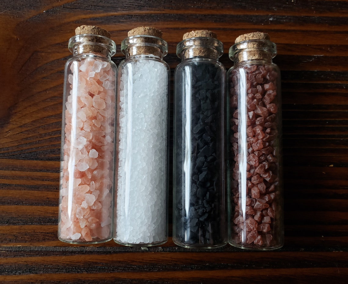 Wiccan Spell Crafting Dried Flower Herb Salts Botanical Ritual Potion ...