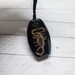 Black Resin Casted Real Mini Scorpion Pendant With Chord - Etsy