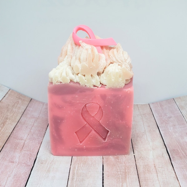 Pink Ribbon Soap - Etsy
