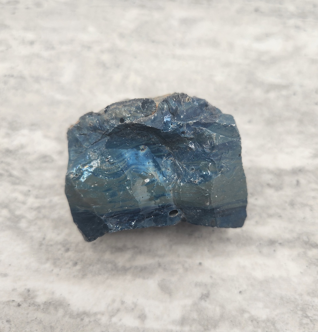 Rough Chunk Natural Seiber agate Copper Slag Slag Glass From Copper ...