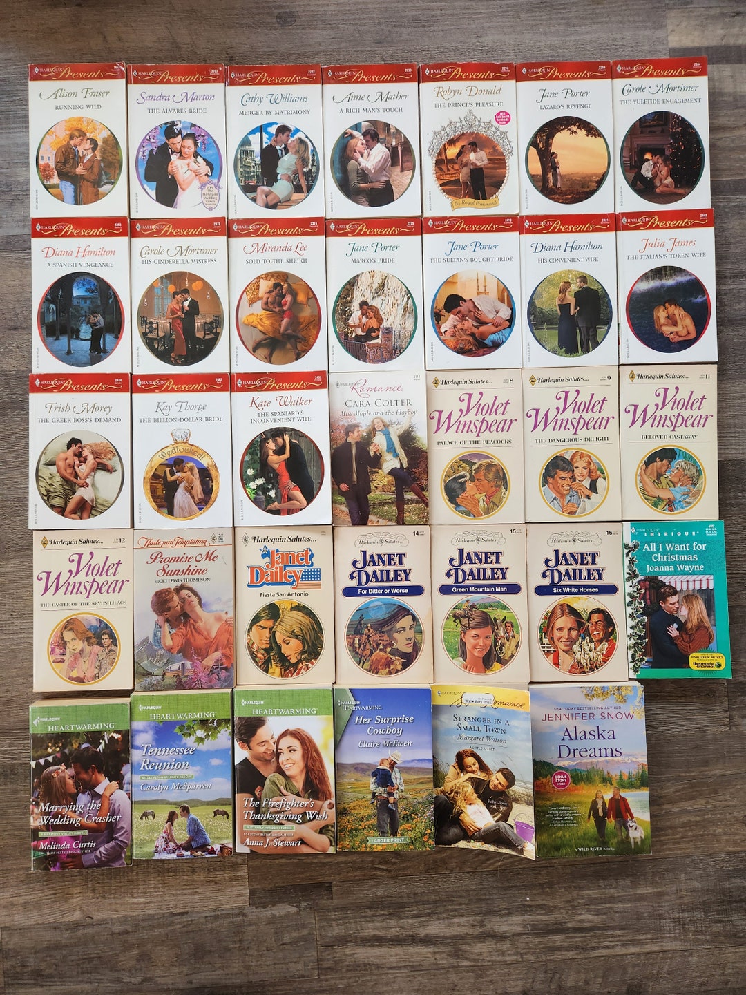 Harlequin Presents Paperback Book 1990's Romance Women's Love Novels ...