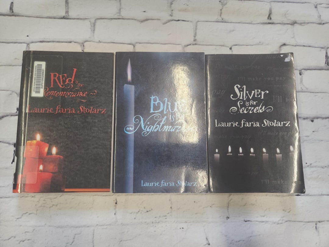 Blue is for Nightmares - Red is for Remembrance - Silver is for Secrets ...