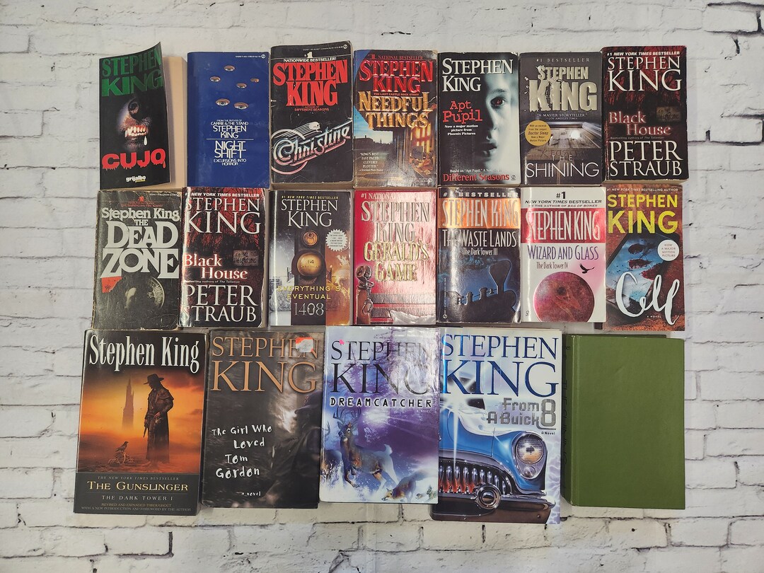 Stephen King Horror Supernatural Fiction Author Books - Paperback ...