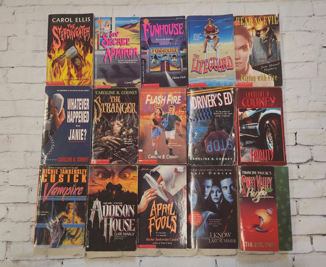 Point Horror Series of Young Adult YA Horror Fiction Book - You Pick ...