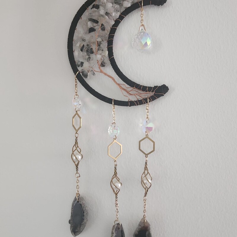 Crystal Dream Catcher - Etsy