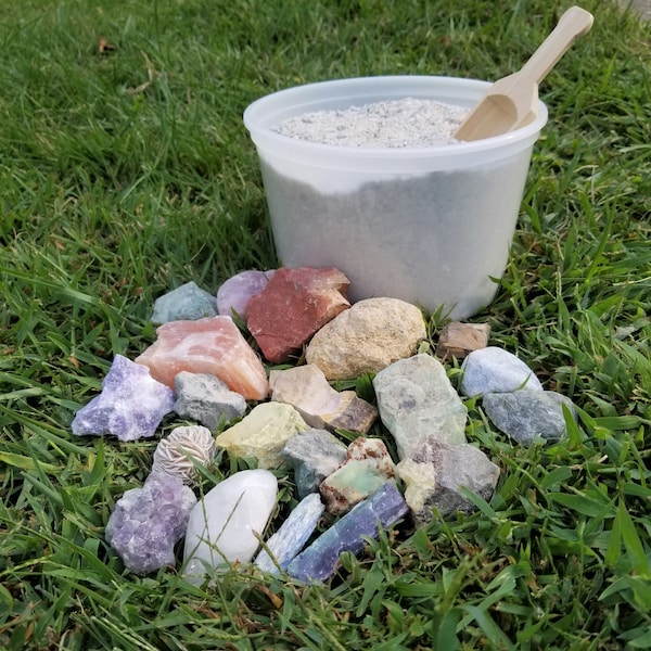 Rough Gemstone Bucket - Etsy