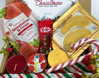 Pink Mini Pamper Kit Relaxation Personalised Letterbox Gift for Her ...