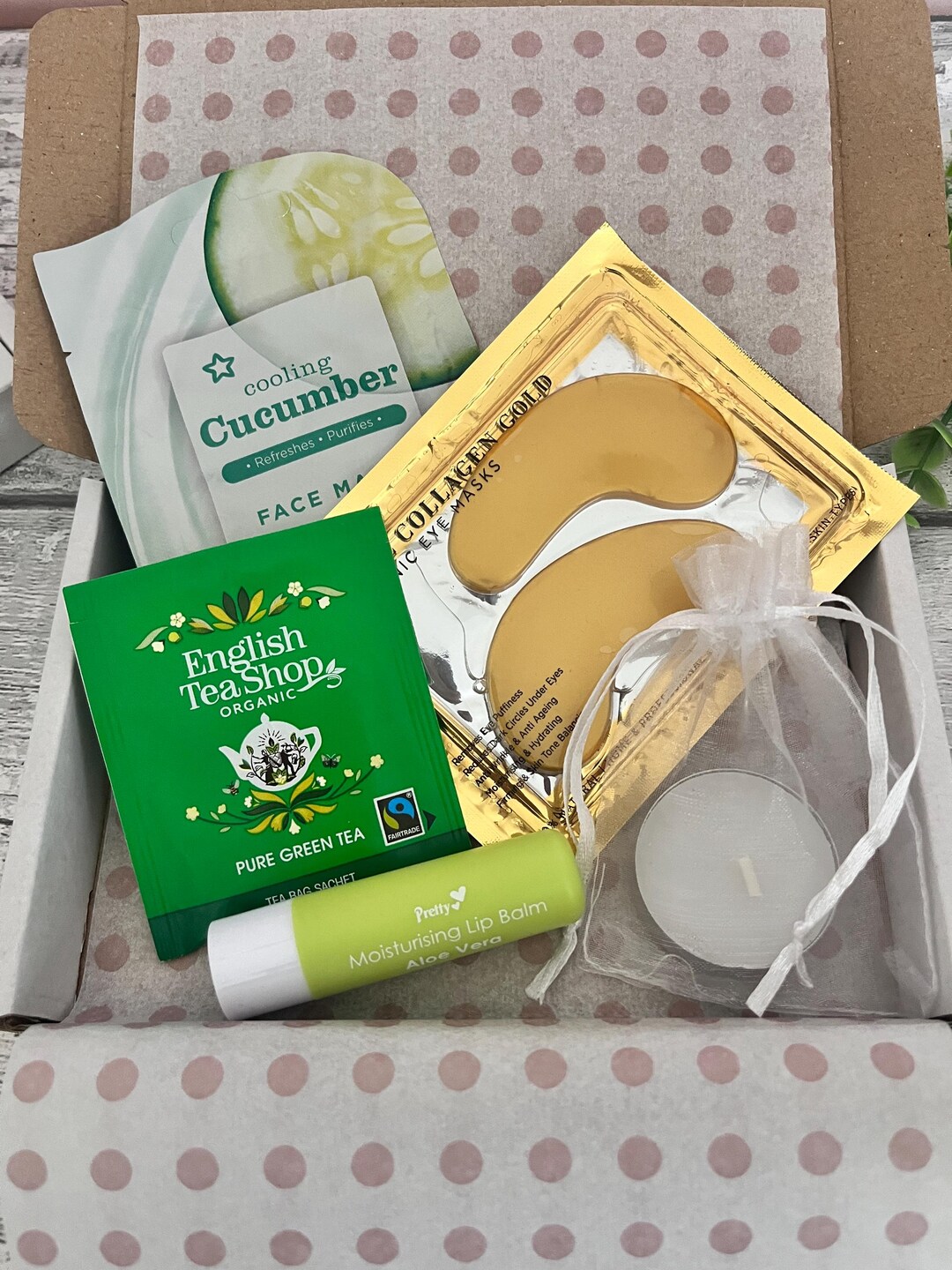 Mini Pamper Self Care Personalised Letterbox Gift for Her, Birthday ...