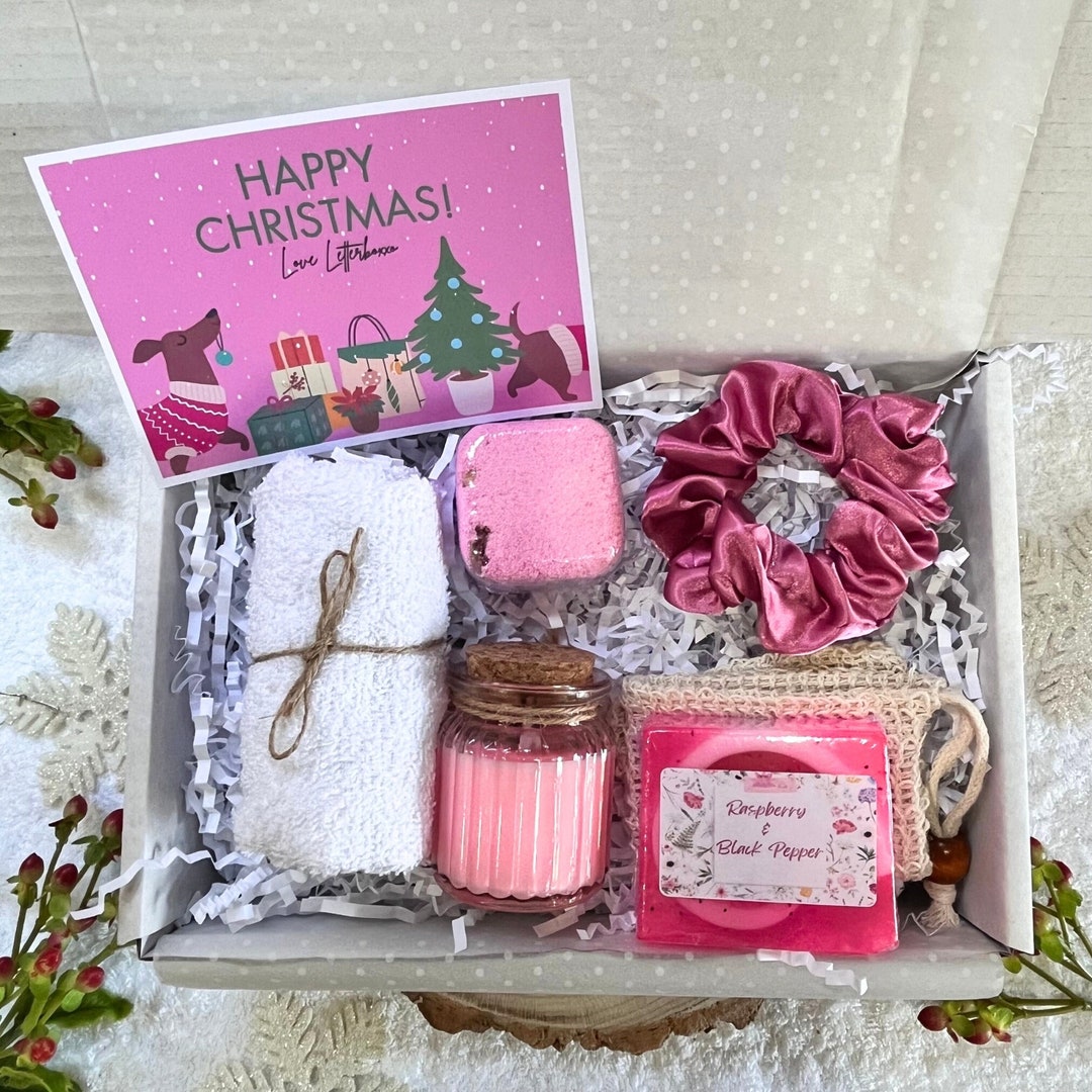 Personalised Gifts Christmas Pamper Box Gift for Her Spa - Etsy UK