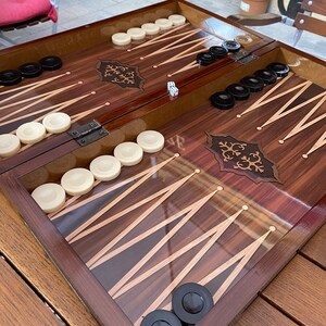 Backgammon Set Backgammon Board Ancient Backgammon Set - Etsy