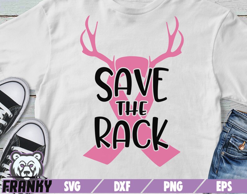Save the Rack SVG Cut File DXF File Breast Cancer Svg | Etsy