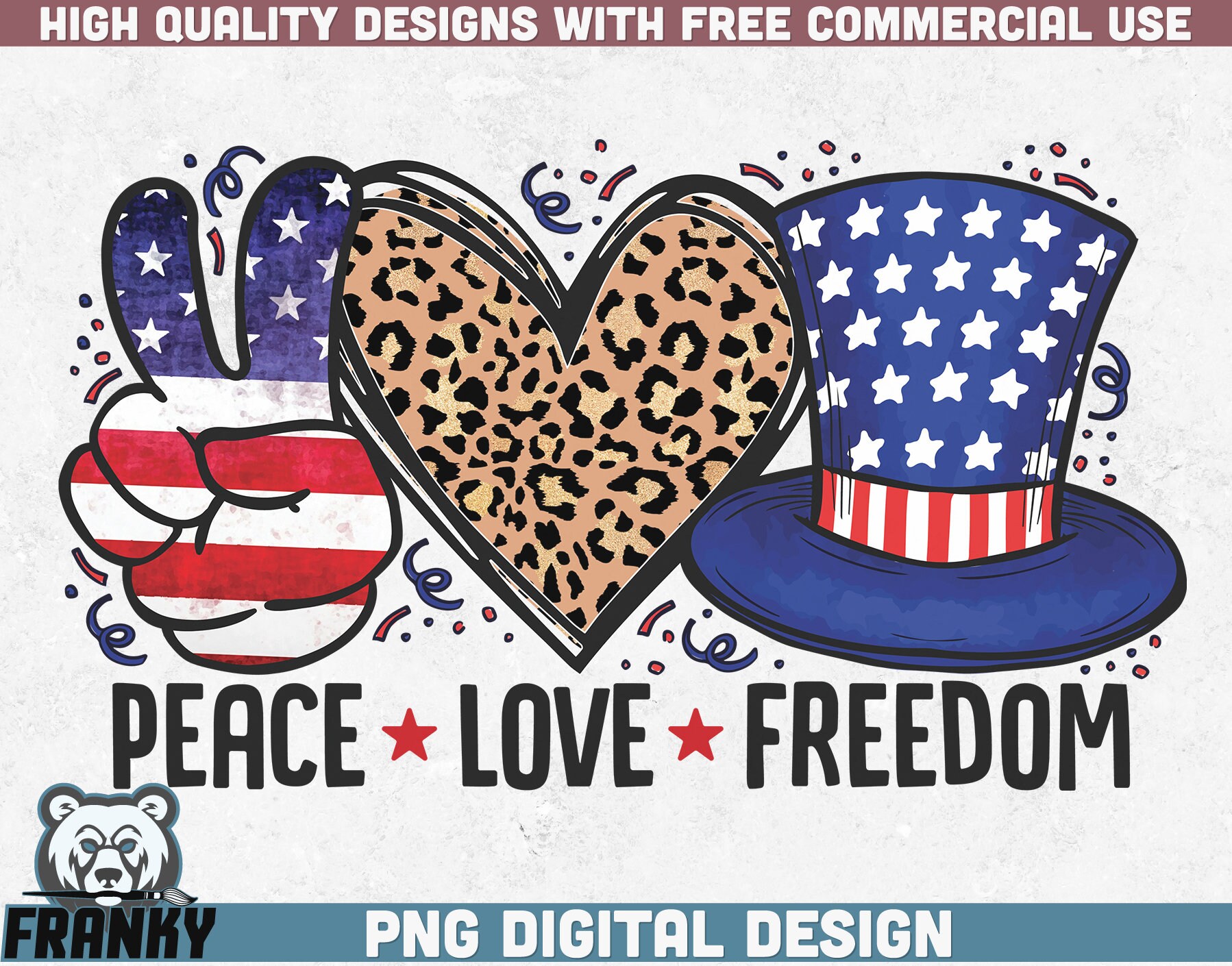 Peace And Freedom Party Poster