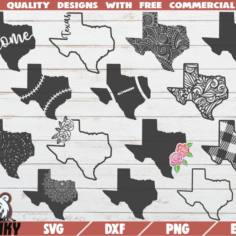 Texas Svg File - Etsy