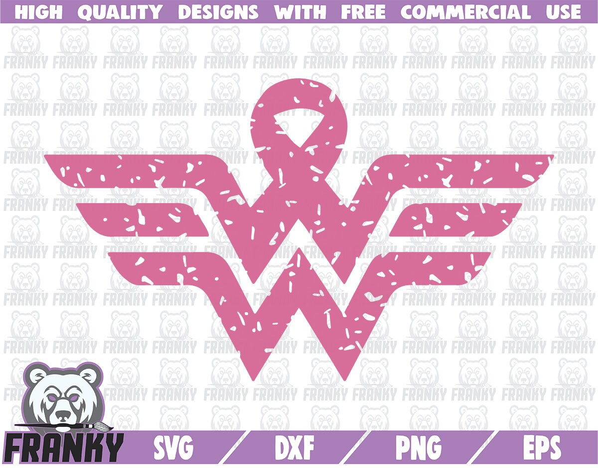 Cancer Awareness SVG DXF File Cut File Fight Cancer - Etsy