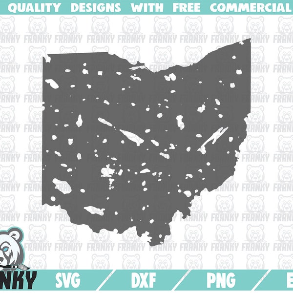 Ohio State Dxf File - Etsy