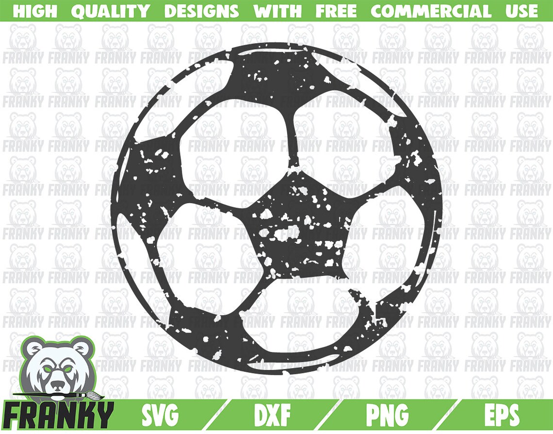 Soccer Ball SVG Soccer Ball Cut File Soccer Ball Dxf - Etsy