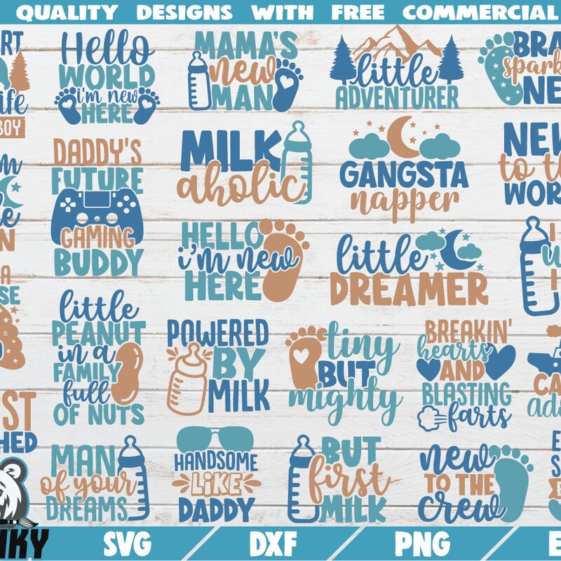 Baby Boy Svg - Etsy