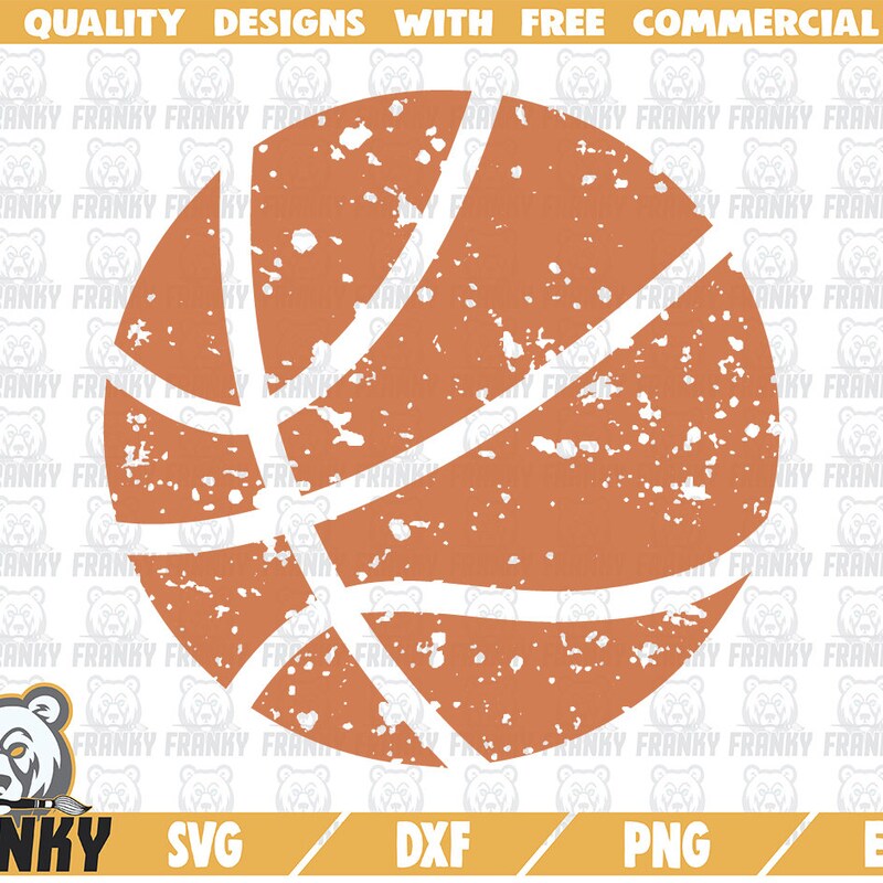 Distressed Ball Svg - Etsy