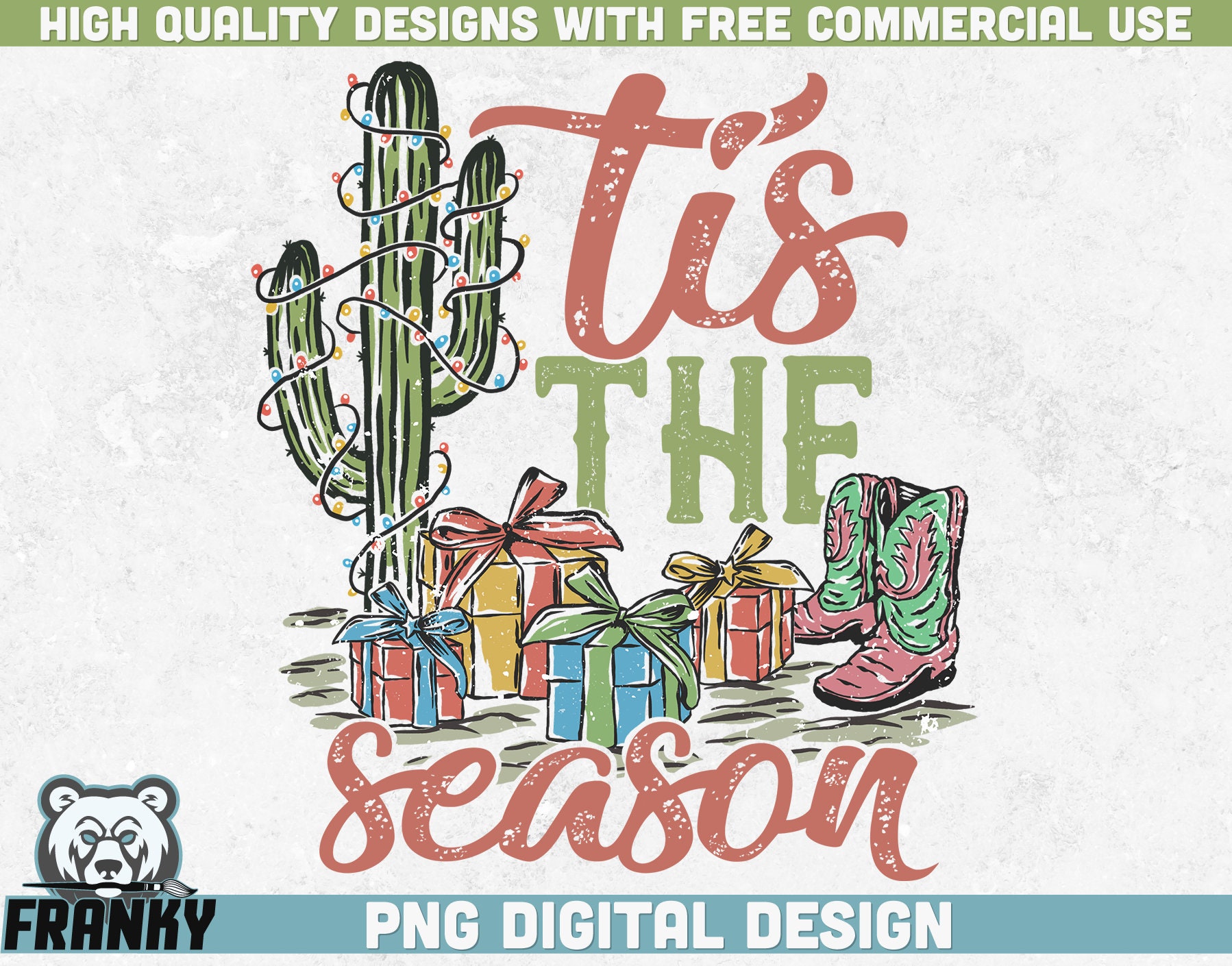 Tis the Season PNG Sublimation Design Instant Download - Etsy