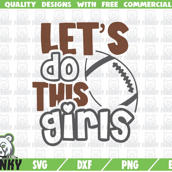 Football Girl - Etsy