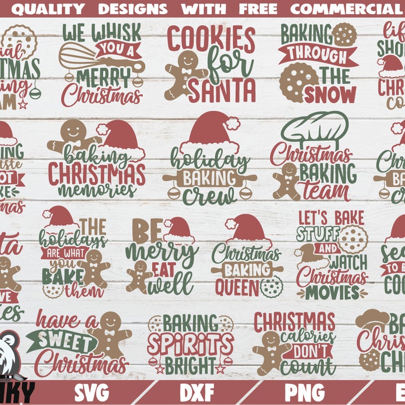 Christmas Decorations Svg - Etsy