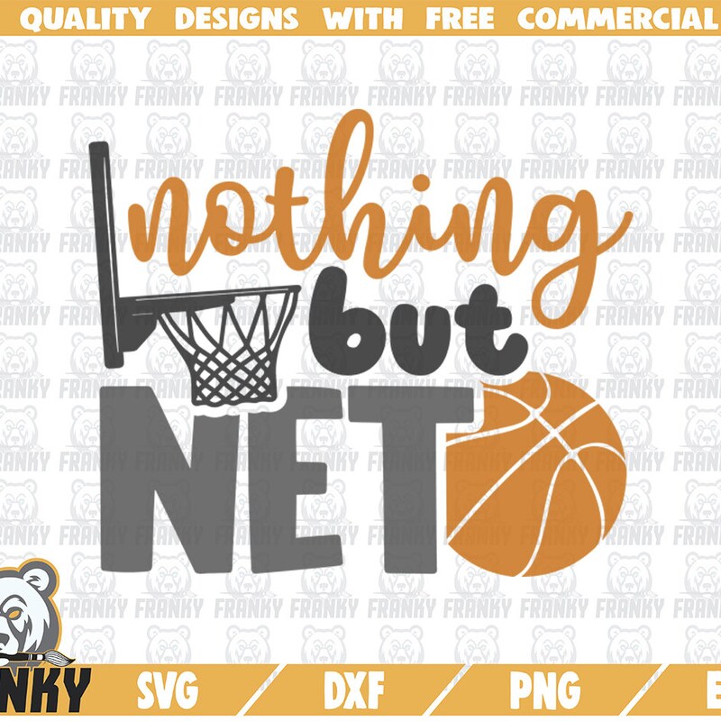 Basketball Net Svg - Etsy