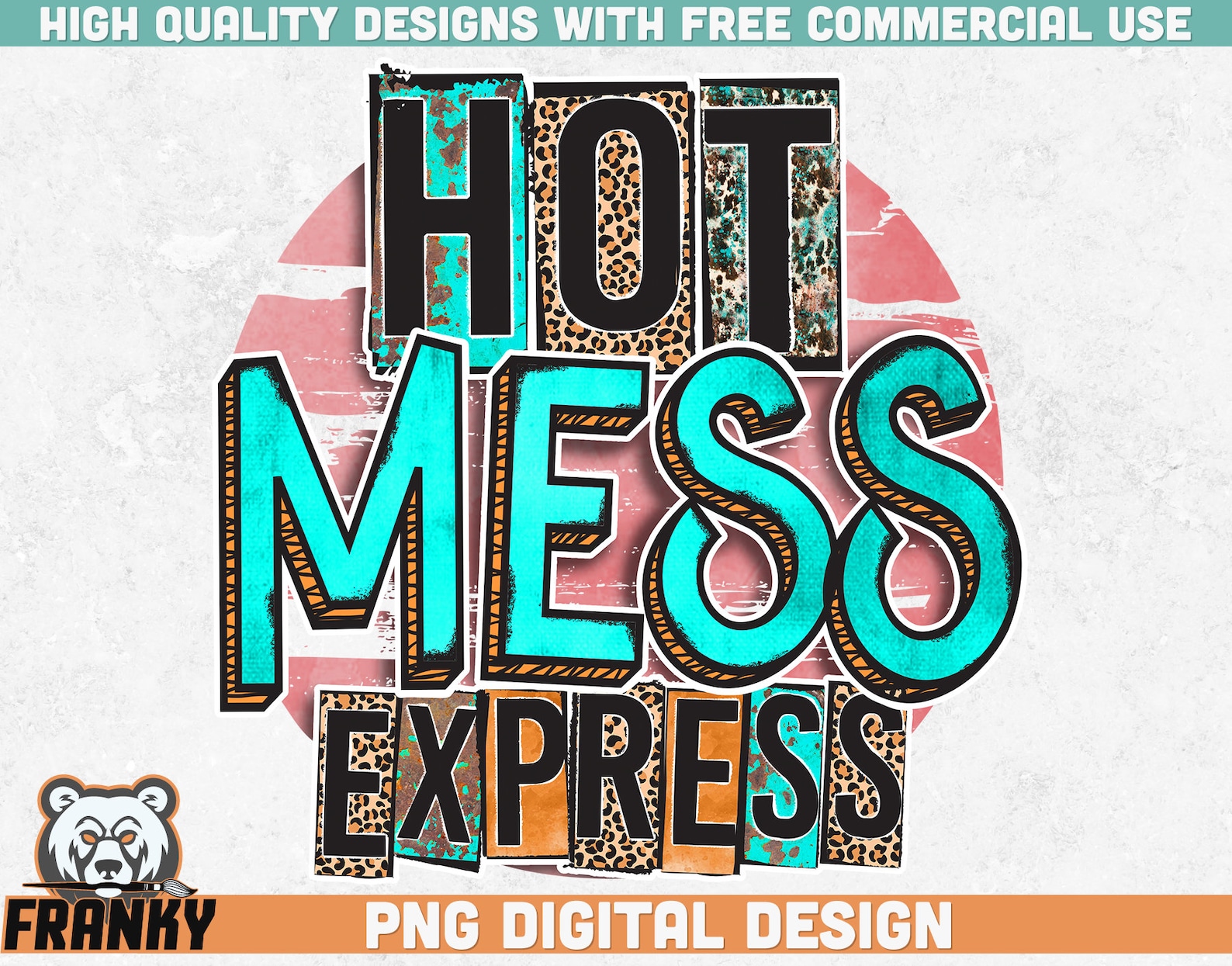 Hot Mess Express PNG Sublimation Design Instant Download - Etsy UK