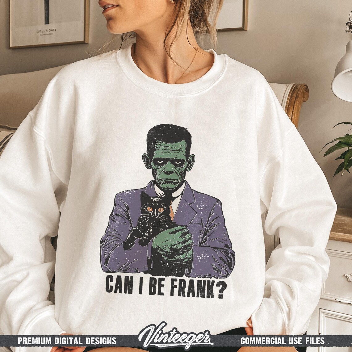 Retro Ghoul Design With Funny Halloween Quote - Spooky PNG for ...