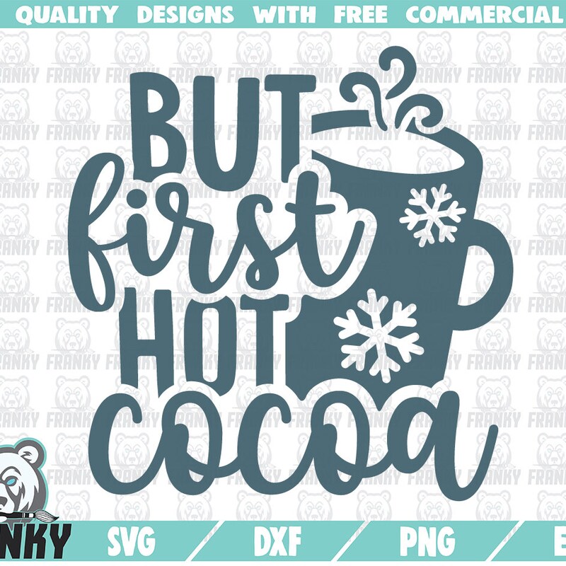 Hot Cocoa Sign Svg - Etsy