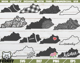 Kentucky Svg - Etsy