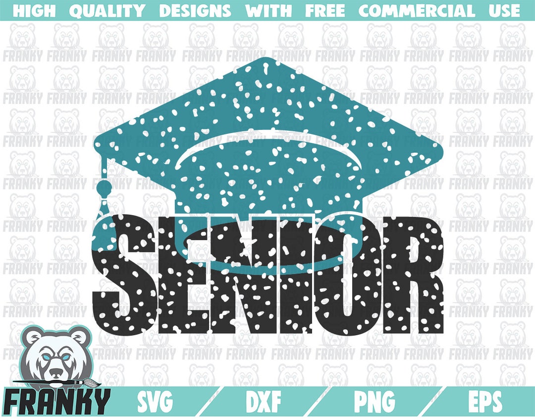 Senior SVG - Cut File - DXF File - Distressed SVG - Grunge Svg ...