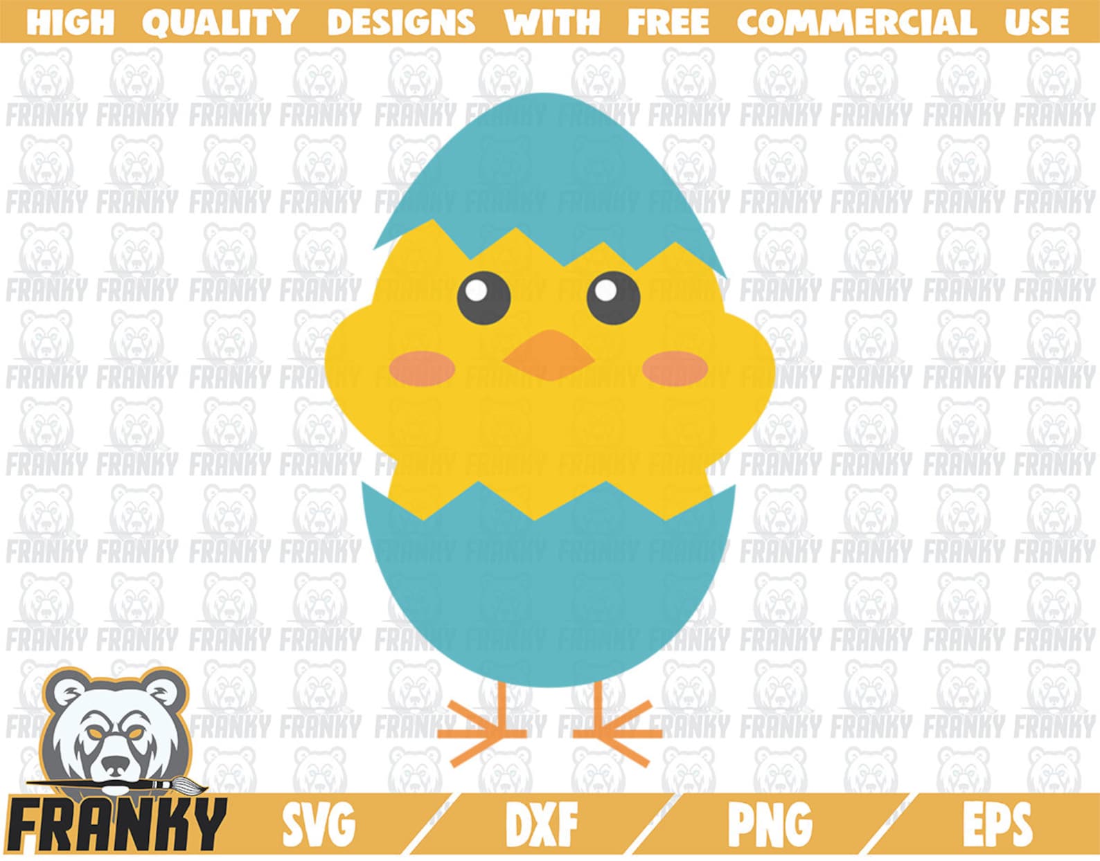 Hatched Chick SVG Baby chick SVG Hatched chick dxf Chick | Etsy