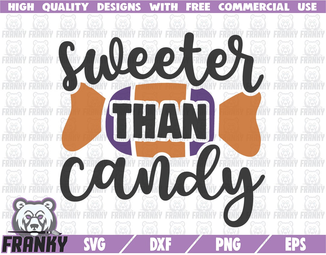 Sweeter Than Candy SVG - Cut File - DXF File - Halloween Shirt Svg ...