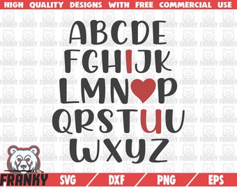 Valentine SVG Cut File, Love SVG Word, Valentine's Day Svg for Cricut ...