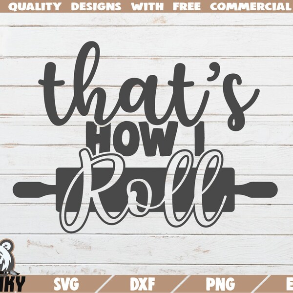 This is How I Roll Svg - Etsy