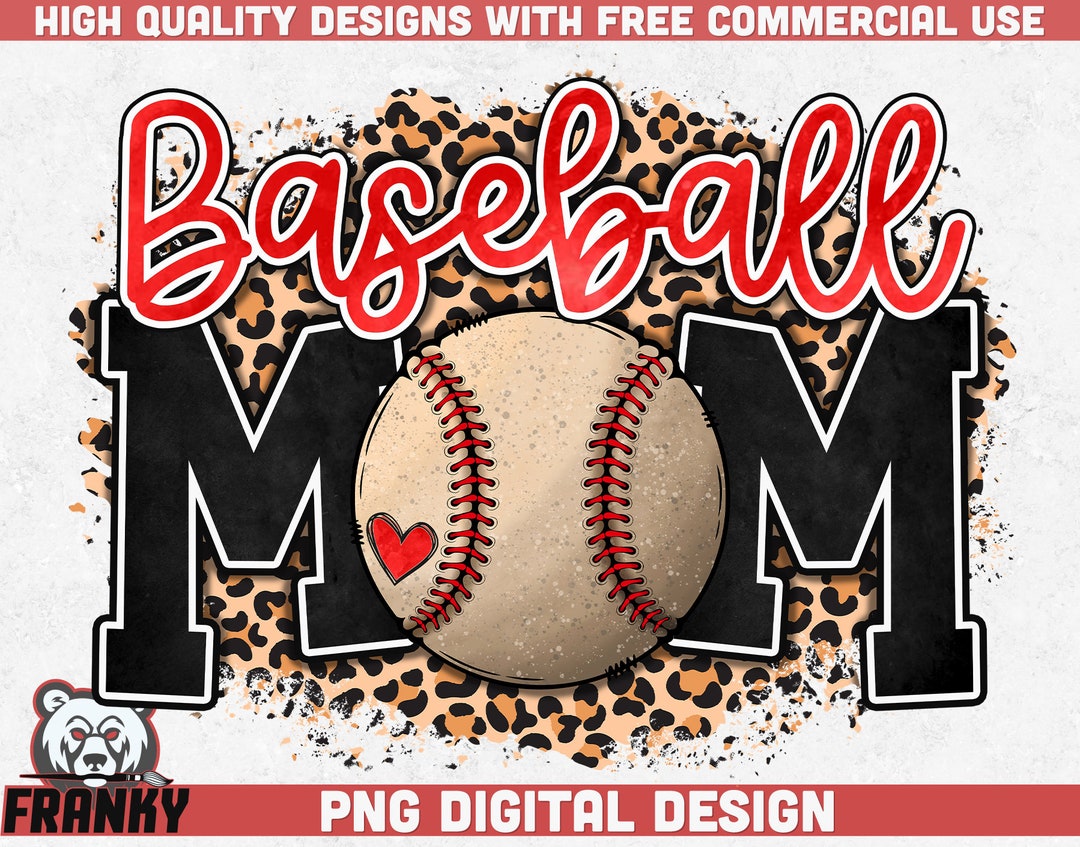 Baseball Mom PNG | Sublimation Design | Instant Download | Baseball Mom ...