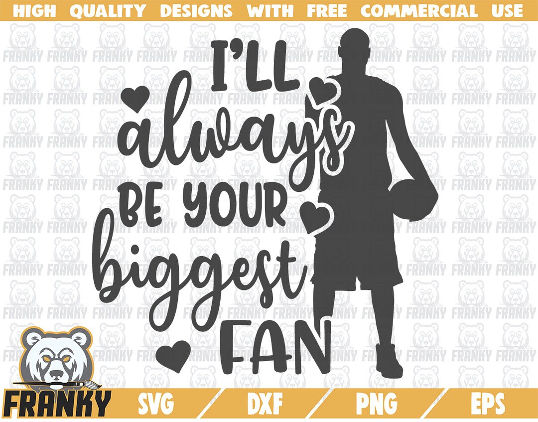 Basketball Fan SVG - DXF File - Cut File - Basketball Mom SVG ...