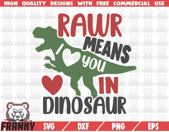 Rawr Significa Buon Compleanno In Dinosauro