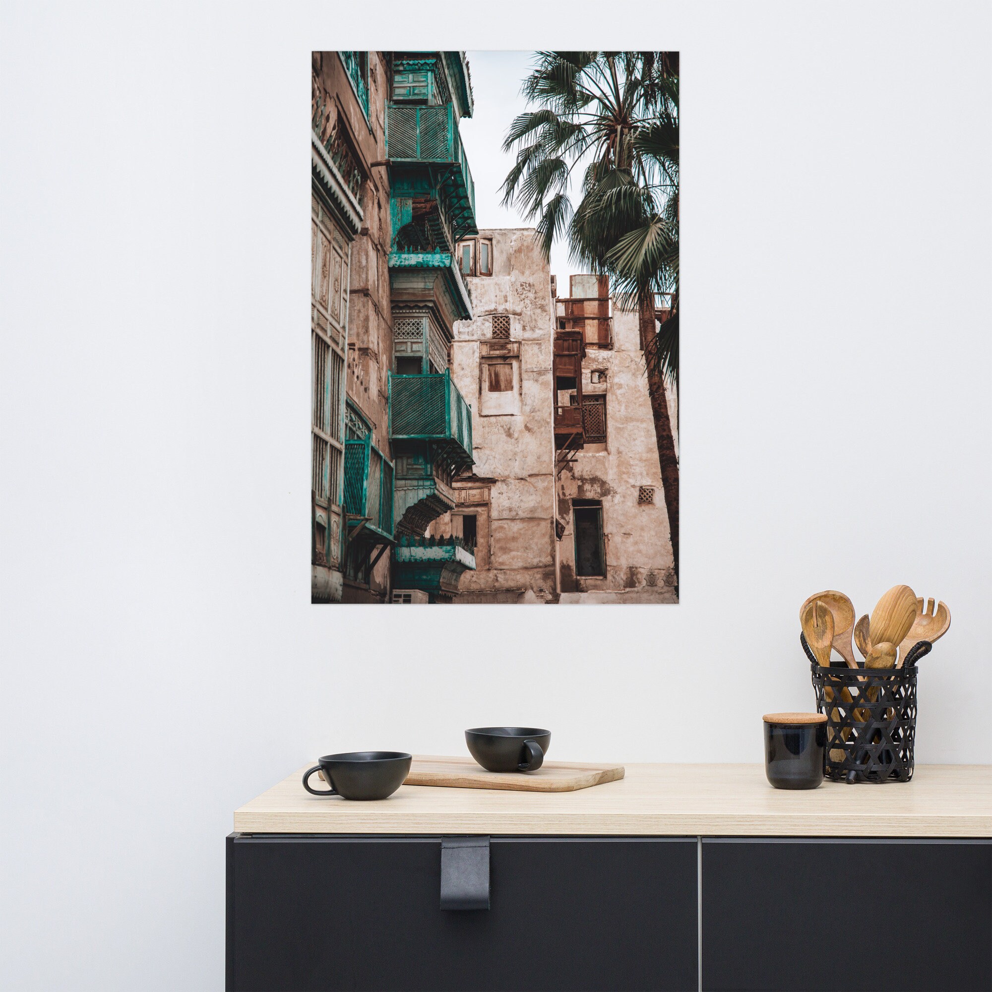 Old Jeddah Al Balad Jeddah Art Jeddah Poster Jeddah - Etsy
