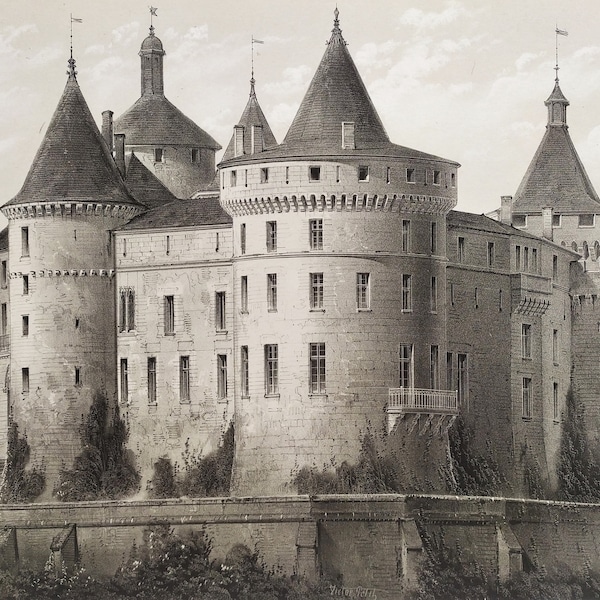 French Castle - Etsy
