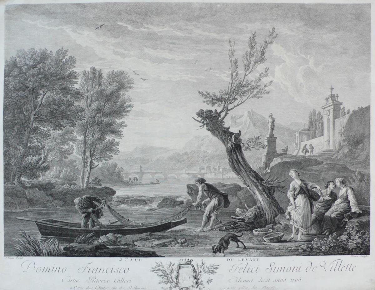 Antique Seascape Etching 18th Century by Joseph Vernet - Etsy