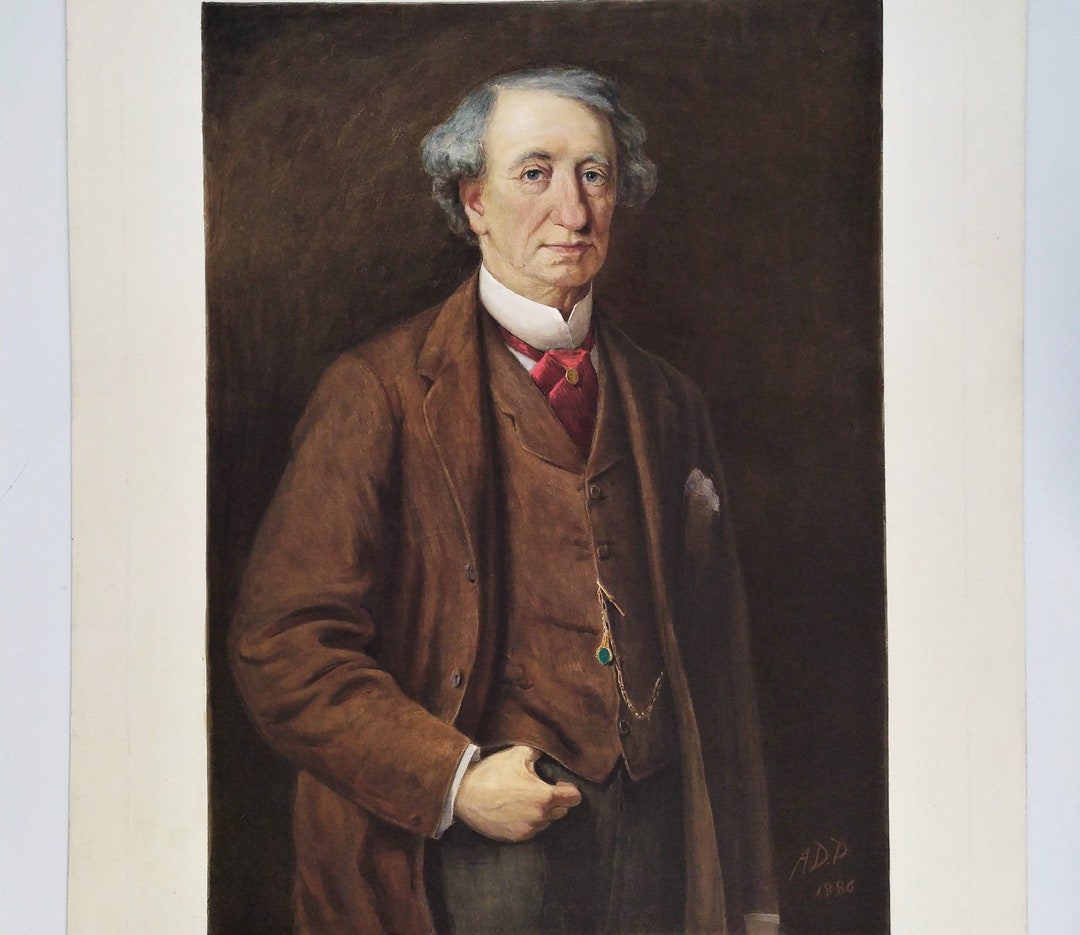 Premier of Canada Sir John Alexander Macdonald Historical Portrait ...