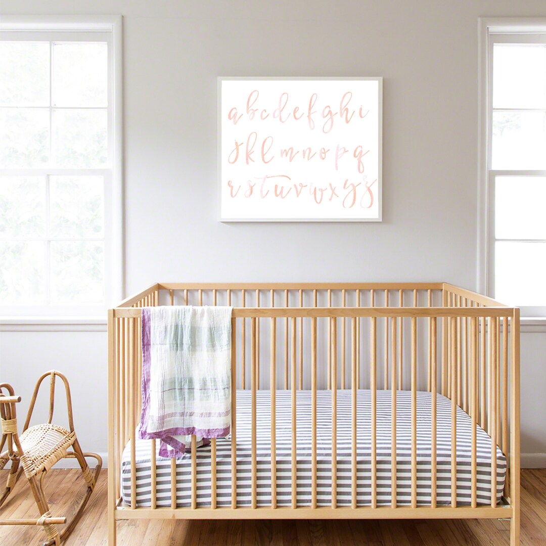 Alphabet and Numbers Prints - Nursery - Playroom - Etsy