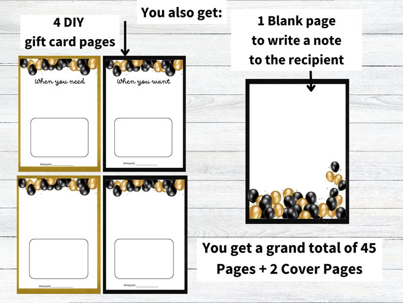 Graduation Gift Card Book Printable, College Survival Kit Gift, College ...