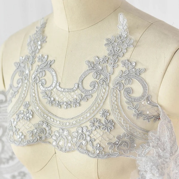 Silver Lace Trim - Etsy