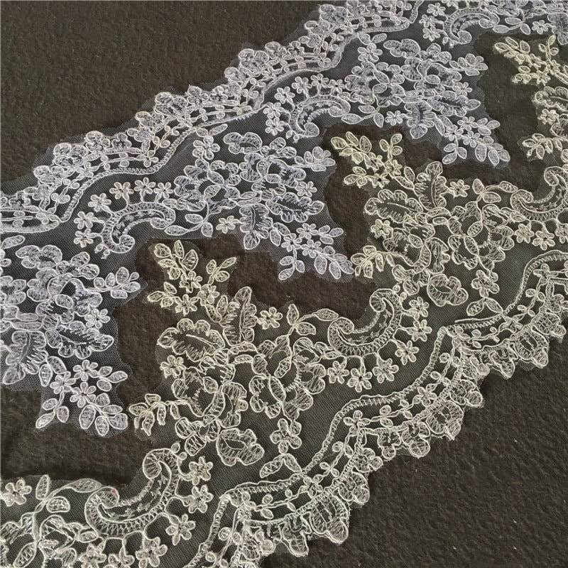 Alencon Lace Fabric - Etsy